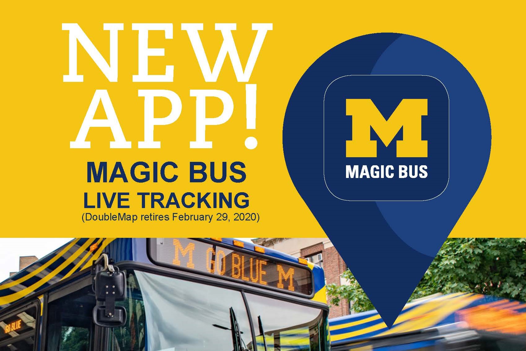 U-M launches new Magic Bus app – Michigan Technology Community News