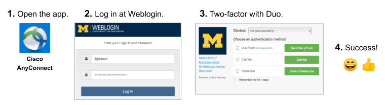 Protect your U-M VPN connection with Duo – Michigan Technology ...